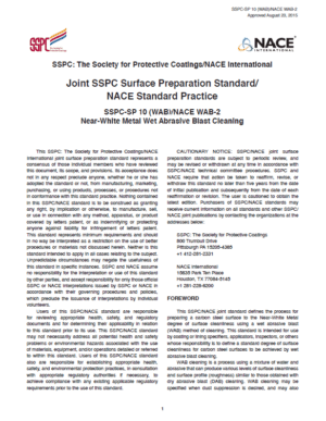 New SSPC Wet Abrasive Blast Cleaning Standards | KTA University