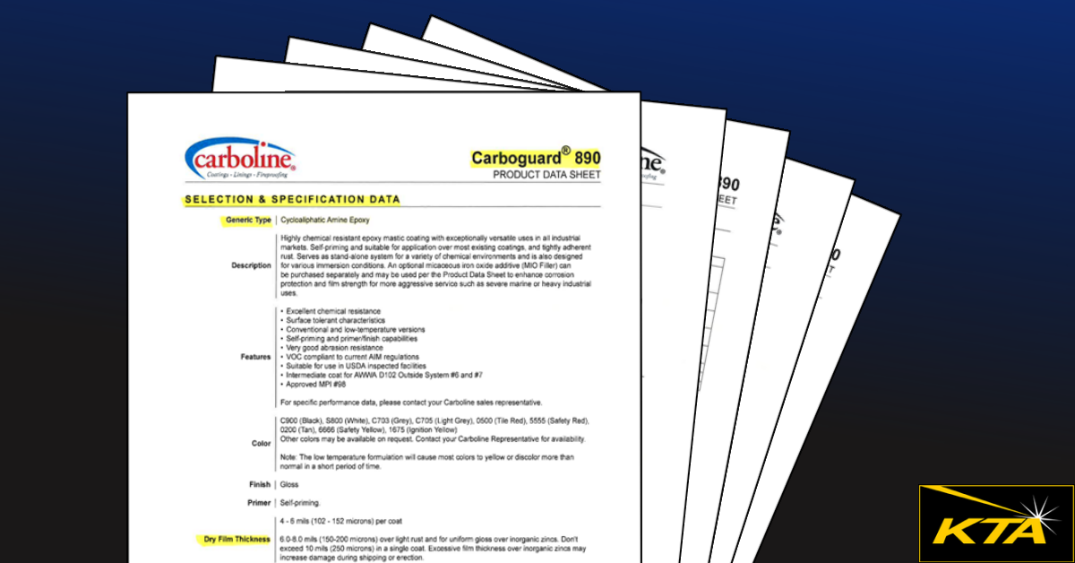 Paint, Steel & Coatings Inspection | Laboratory Testing - KTA-Tator