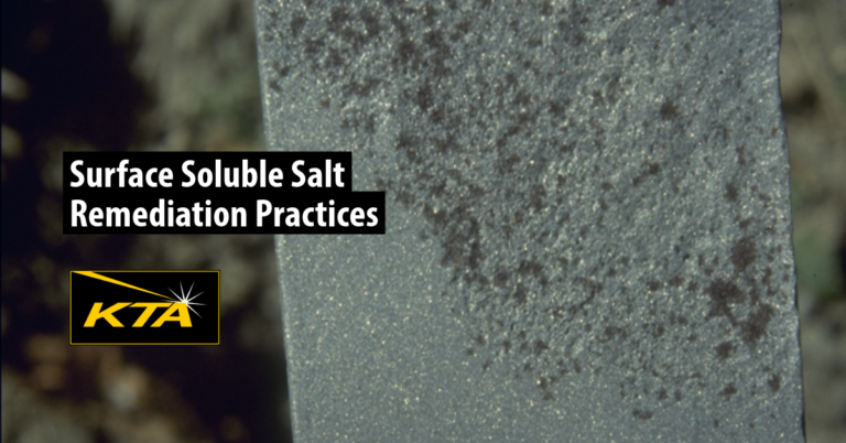 Let’s Talk About Surface Soluble Salt Remediation Practices - KTA-Tator